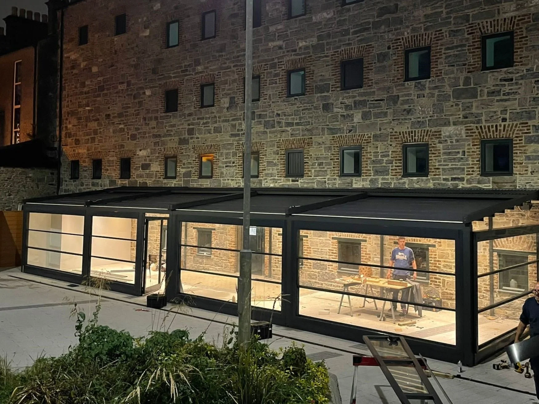 Retractable Roof system — Adgey Awnings