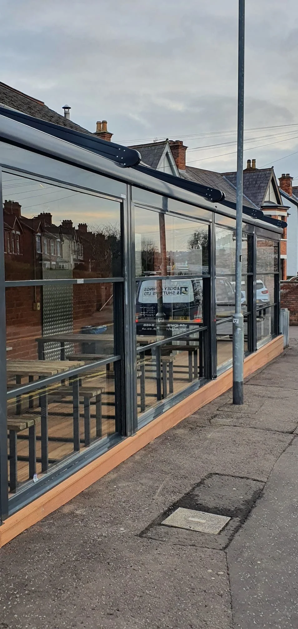 Retractable Roof system — Adgey Awnings