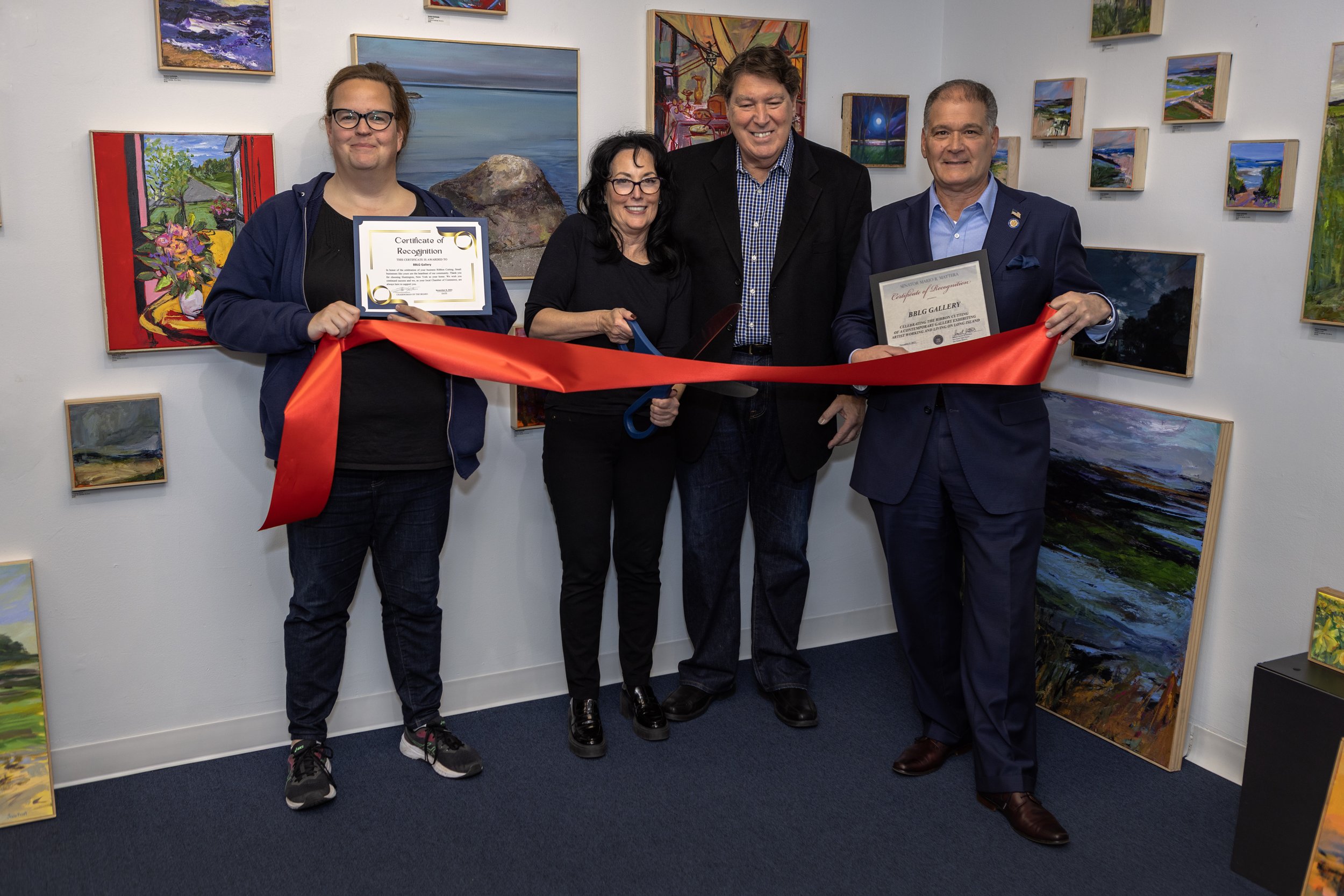 Ribbon Cutting Huntington Chamber — bblg gallery
