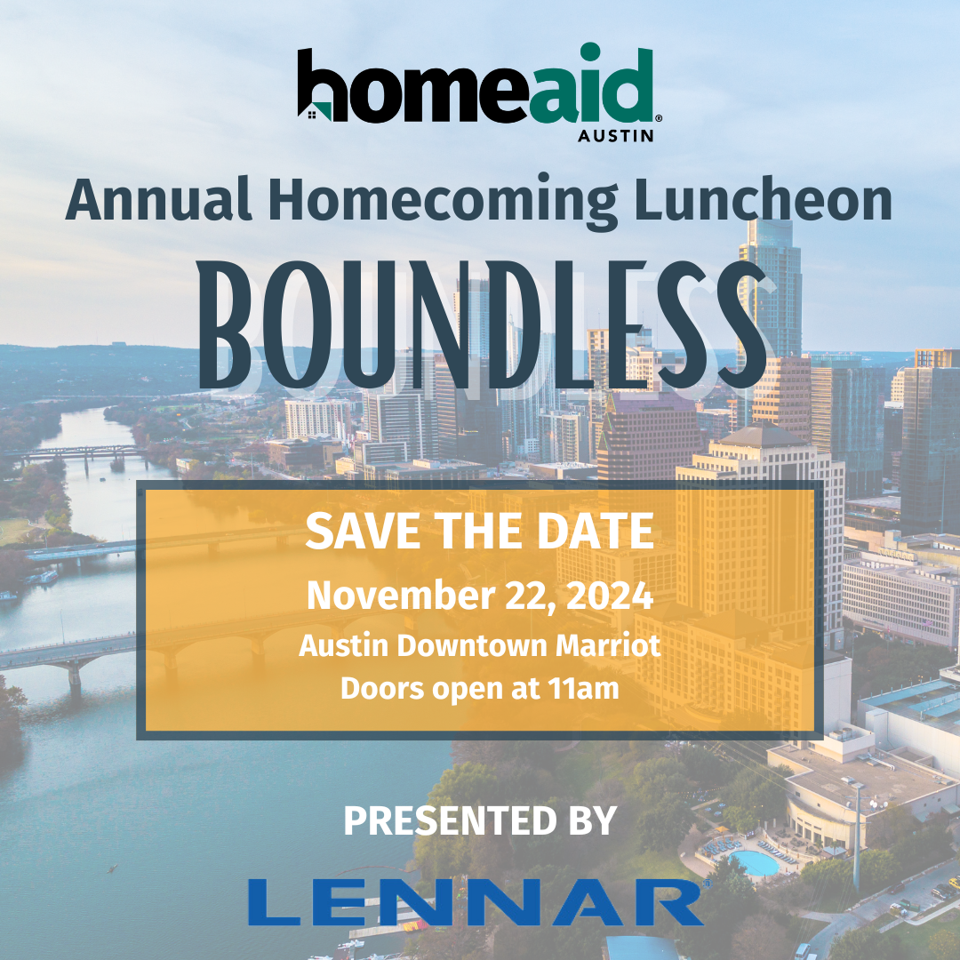 Events — HomeAid® Austin | Building A Future Without Homelessness