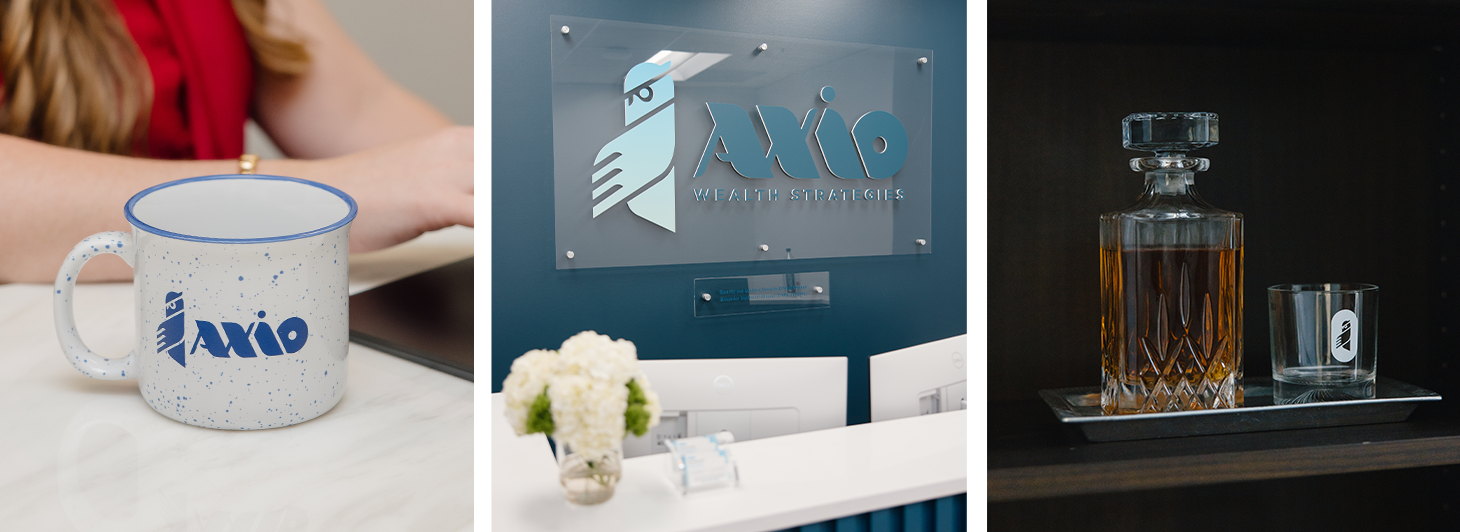 Axio Wealth Strategies Logo and Brand Identity — the cece shop