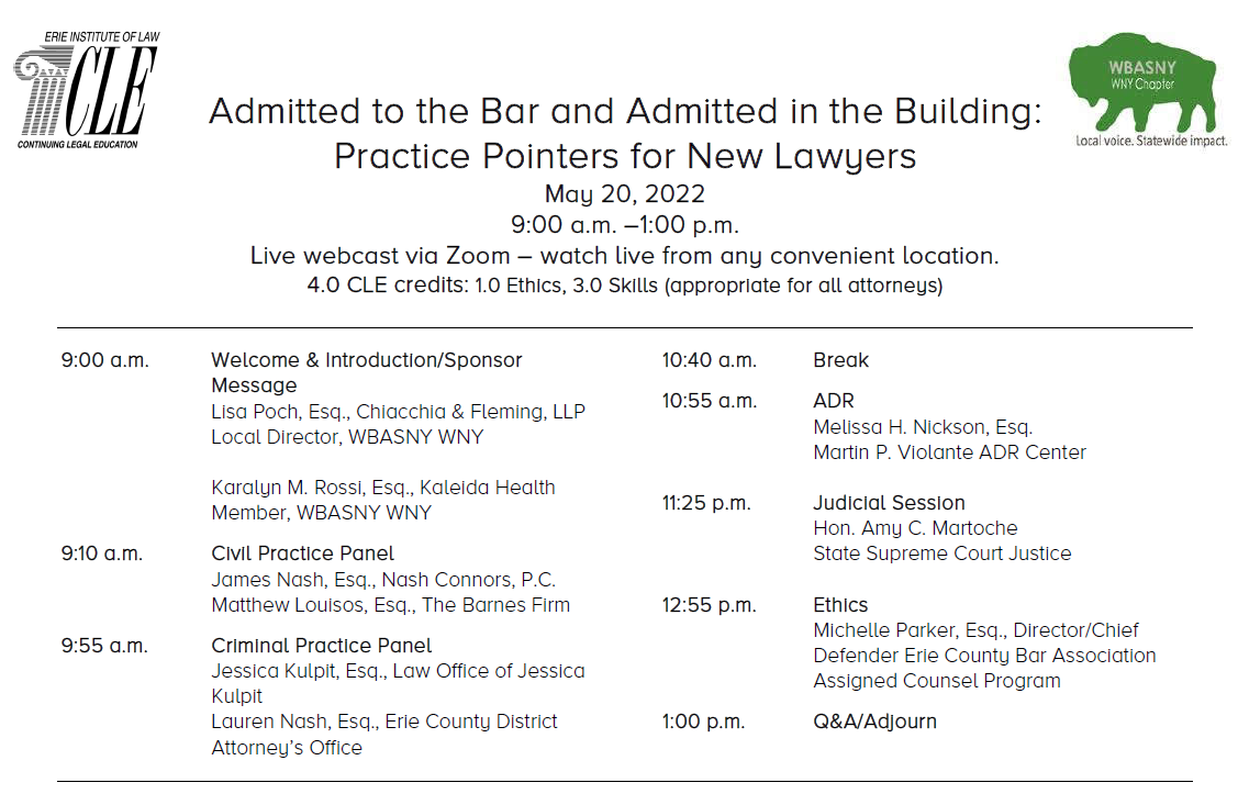 Events — WBASNY - Western New York