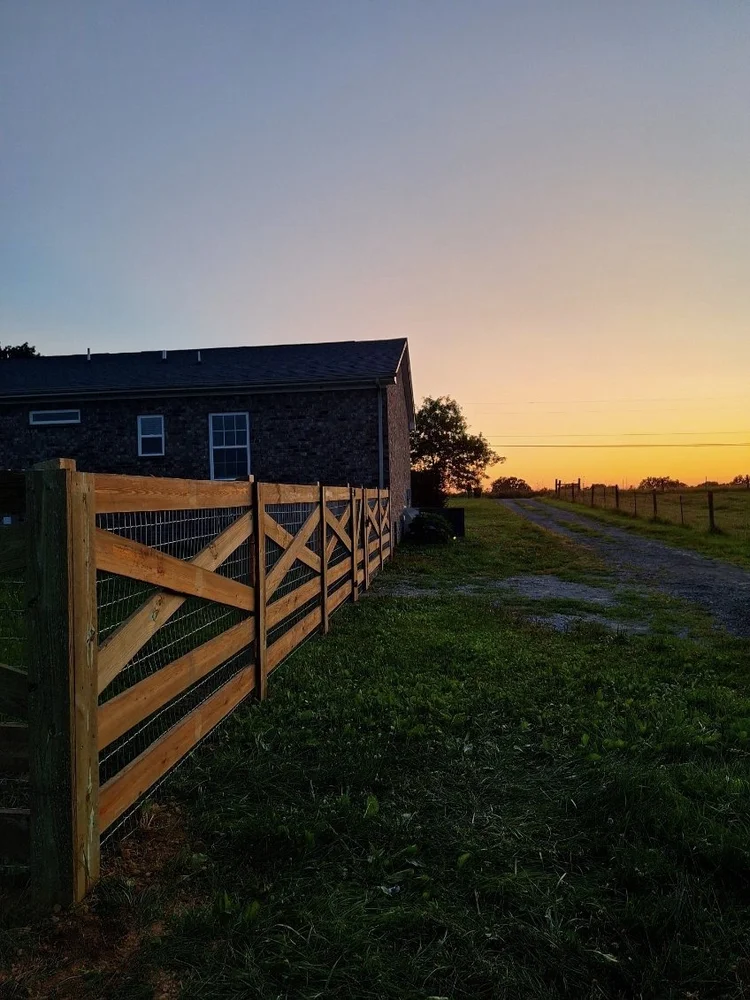 5-Bar Galvanized Steel Continuous Fence Panels