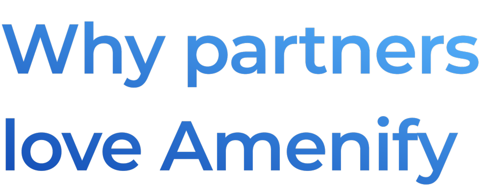 Amenify Platform — Amenify