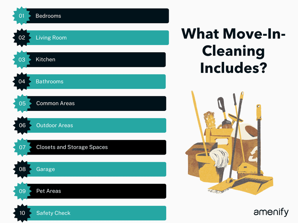 10 Move-In-Cleaning Checklist — Amenify
