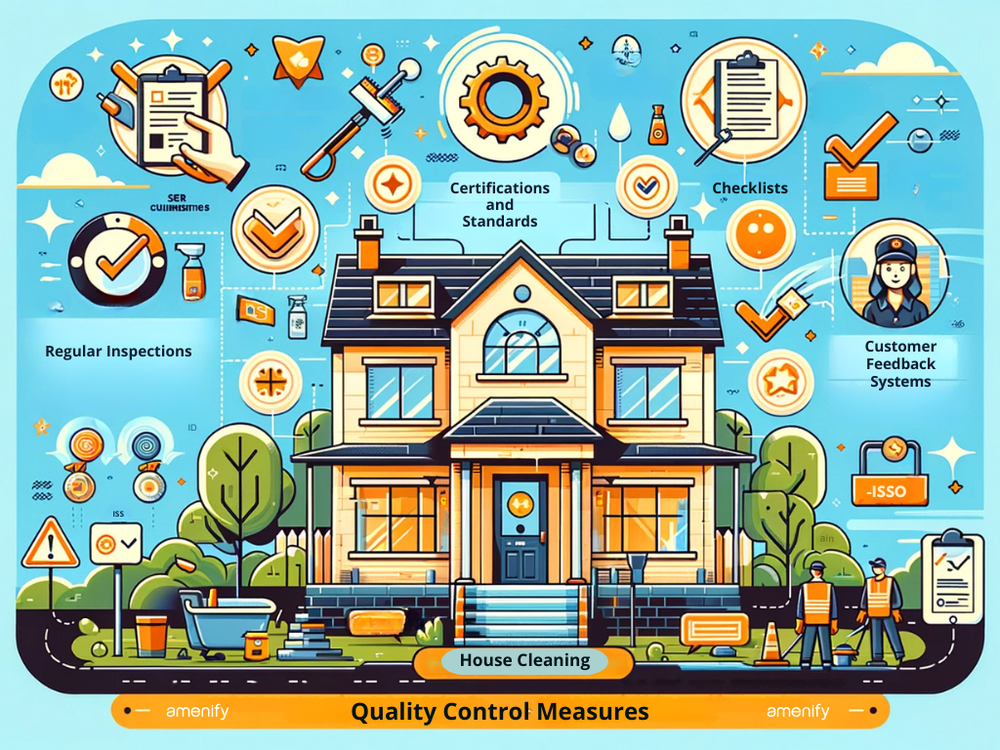How do house cleaning services near me ensure quality? — Amenify