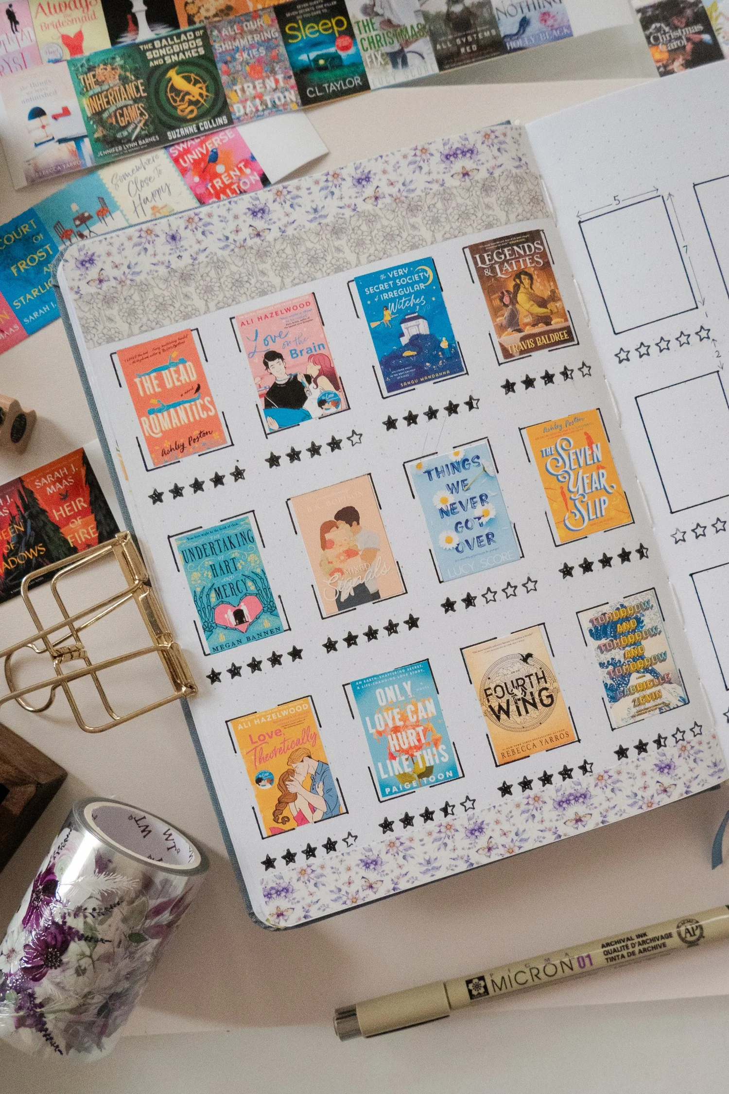 5 Easy Reading & Book Tracker Ideas for Your Journal — Erin Smith ...