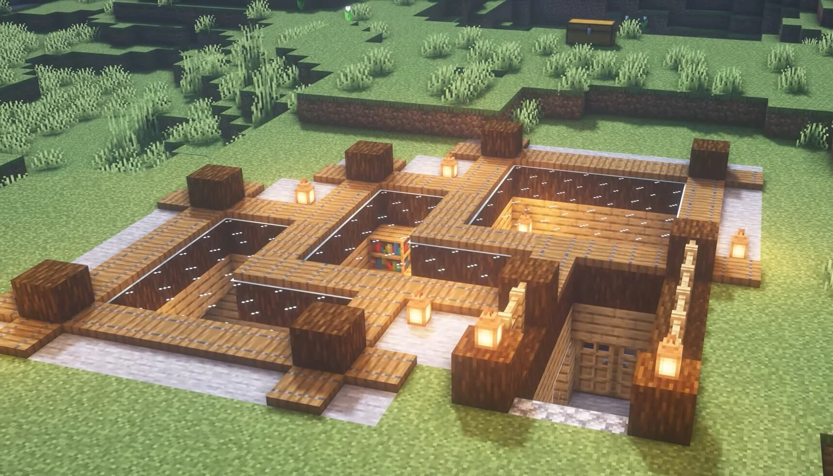 Minecraft Underground Base Entrance