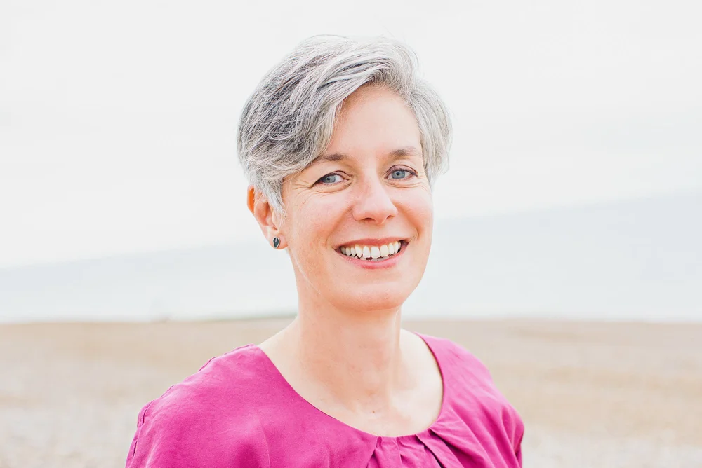 Natural headshot session with Laurie at Hove Beach