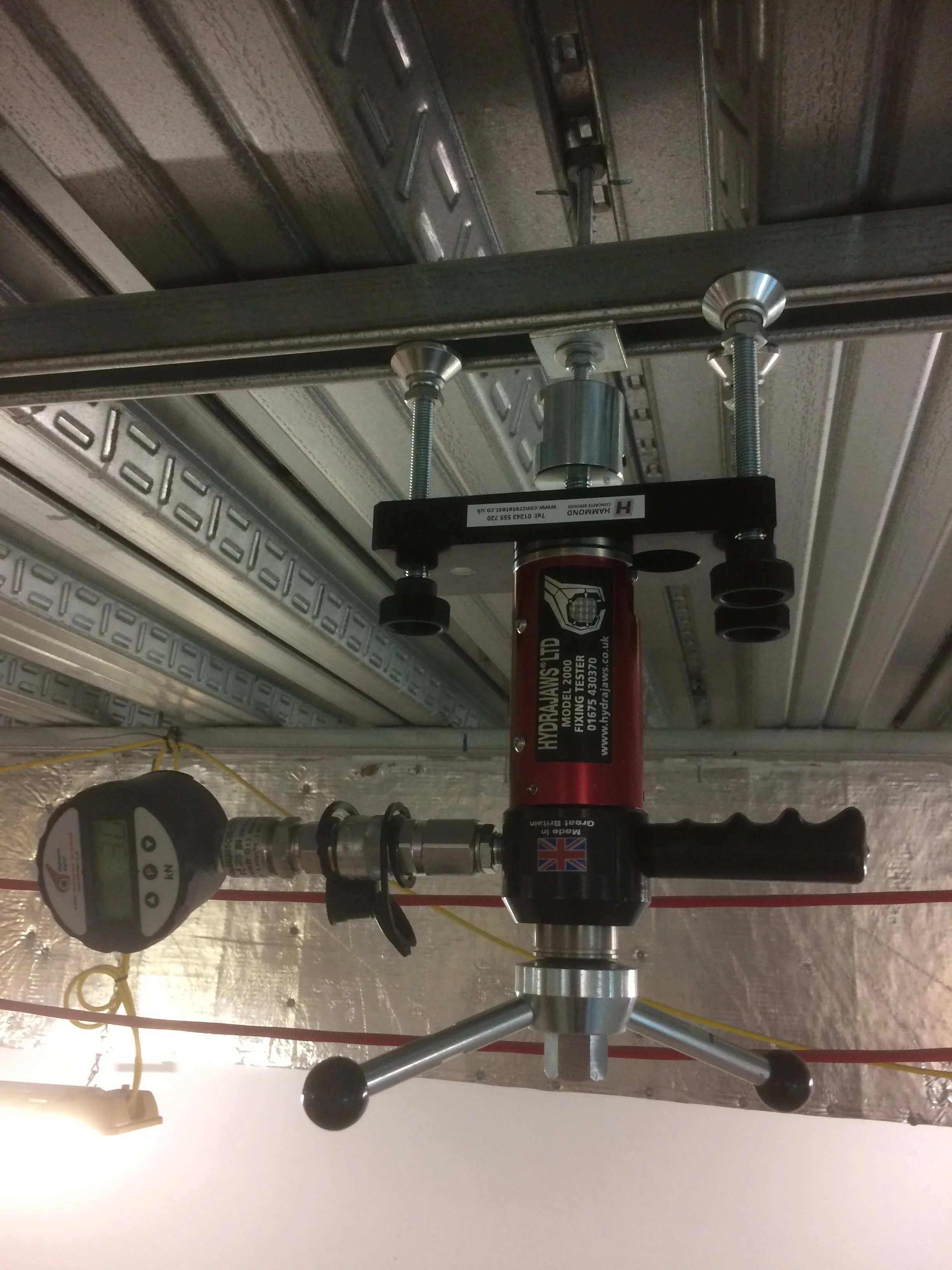 Pull Testing — Constructive Evaluation Ltd - Specialist Construction ...