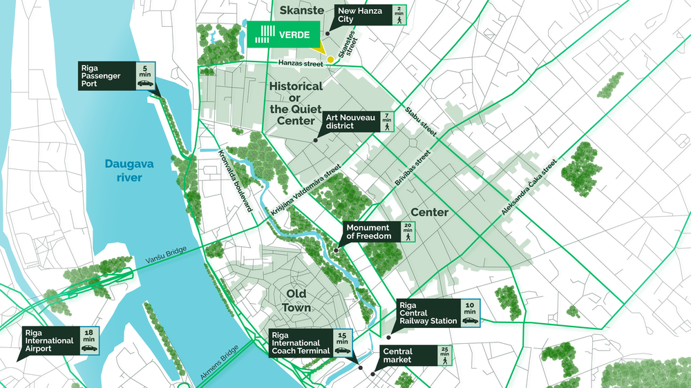 VERDE - The greenest offices in Riga