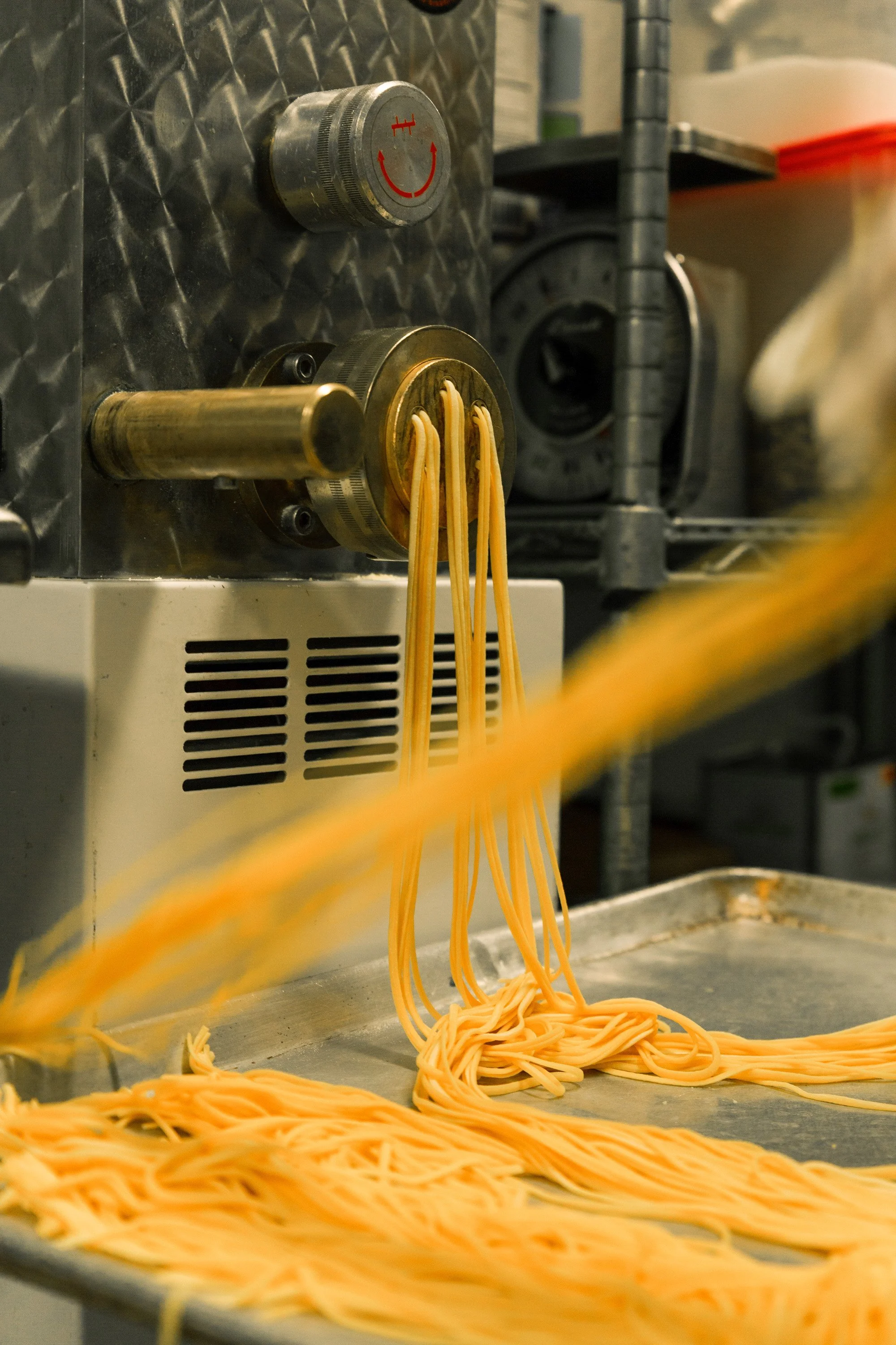 How is pasta made online