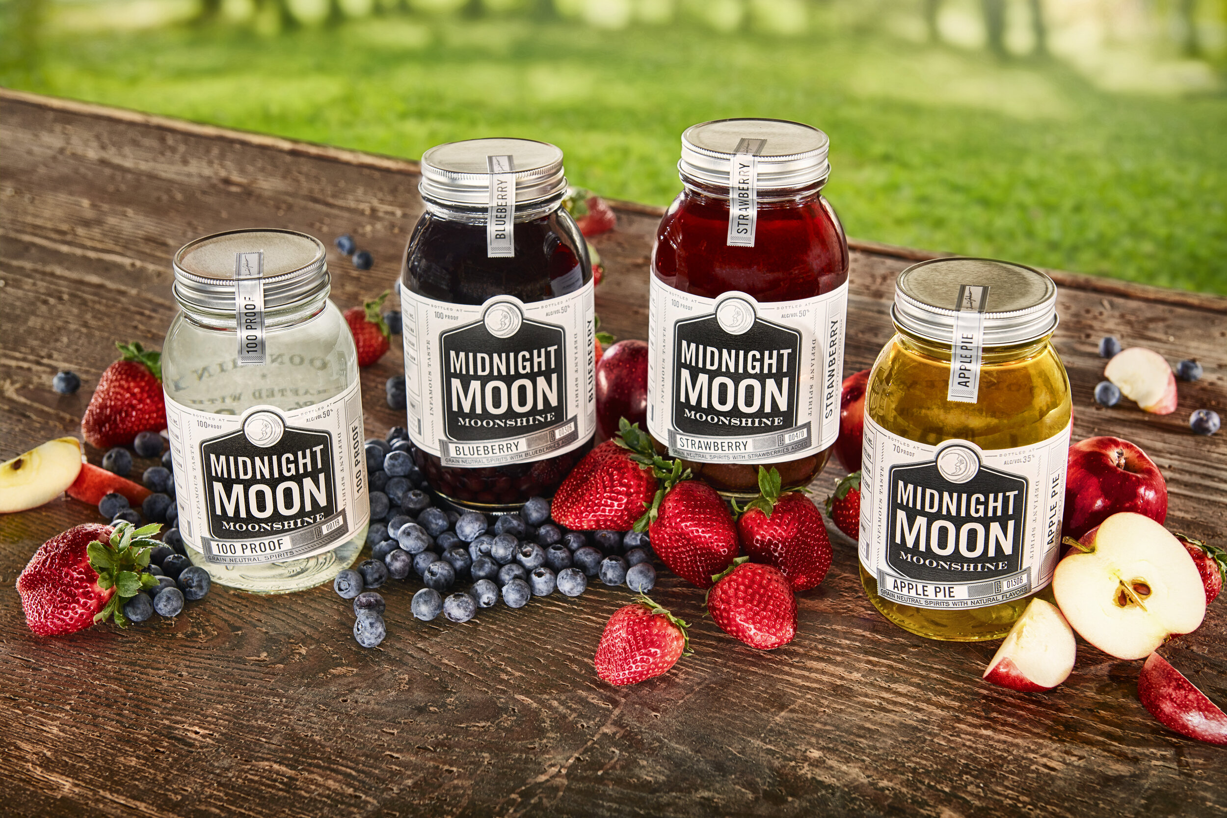 Midnight Moon Moonshine Flavors