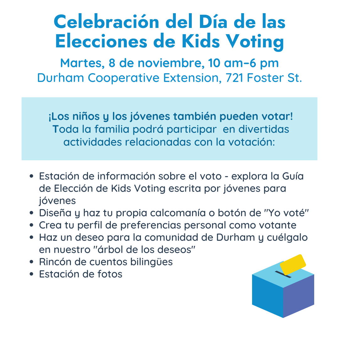 Voting Sites — Kids Voting Durham
