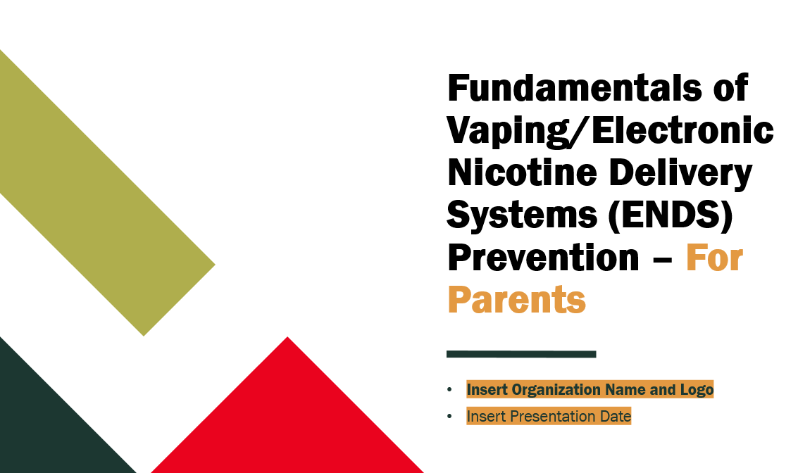 Vaping Resources — Prevention Training Center