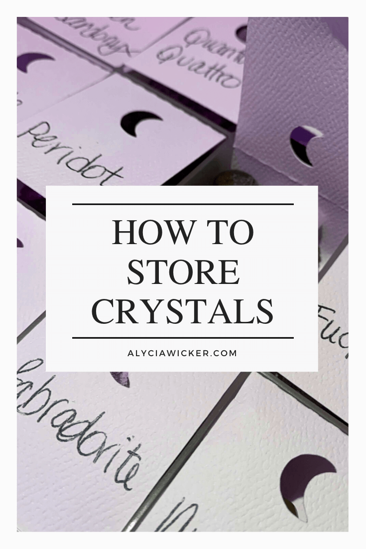 How To Store Crystals + Organize Them Easily — Alycia Wicker