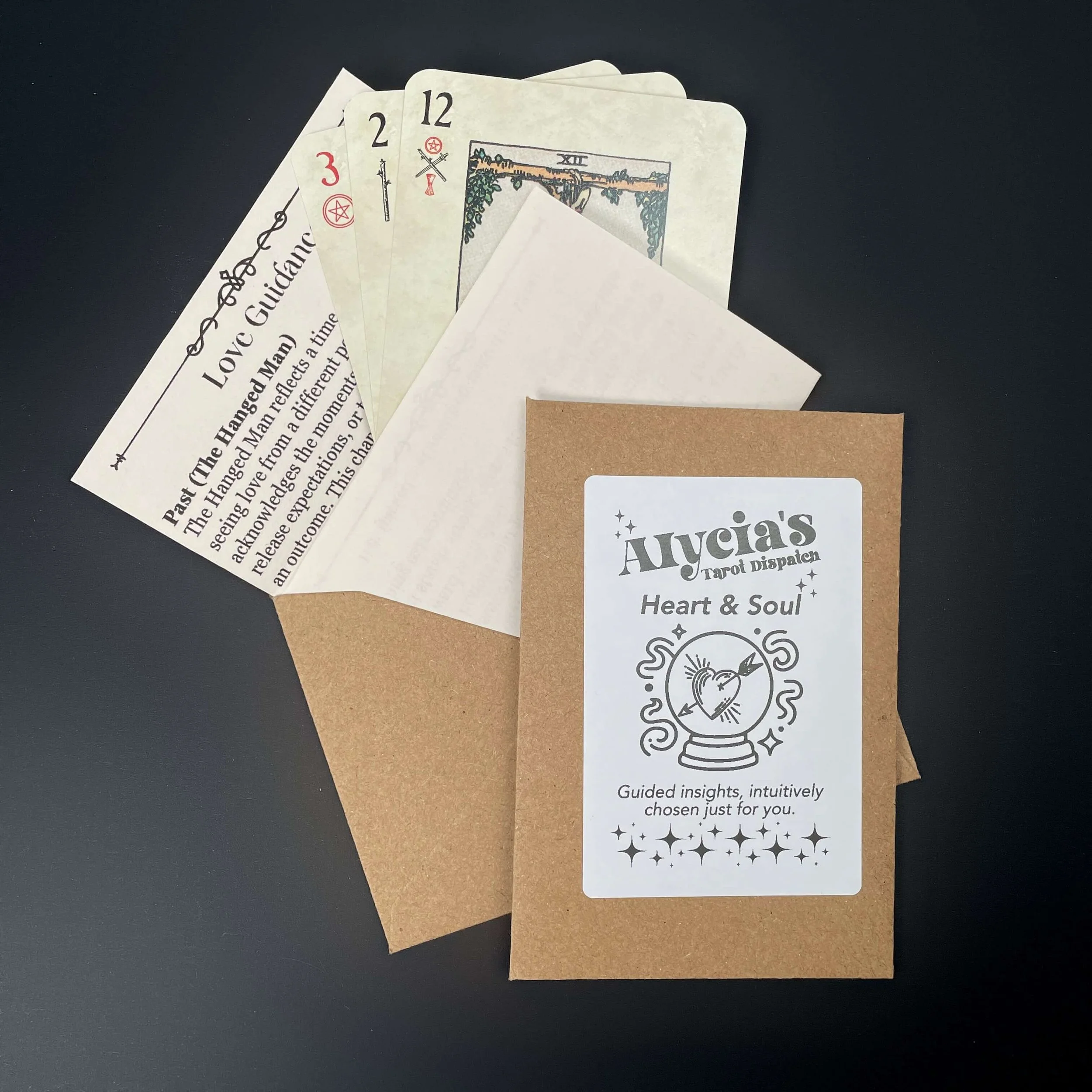 Alycia’s Tarot Dispatch – Sealed 3-Card Tarot Reading for Guidance ...