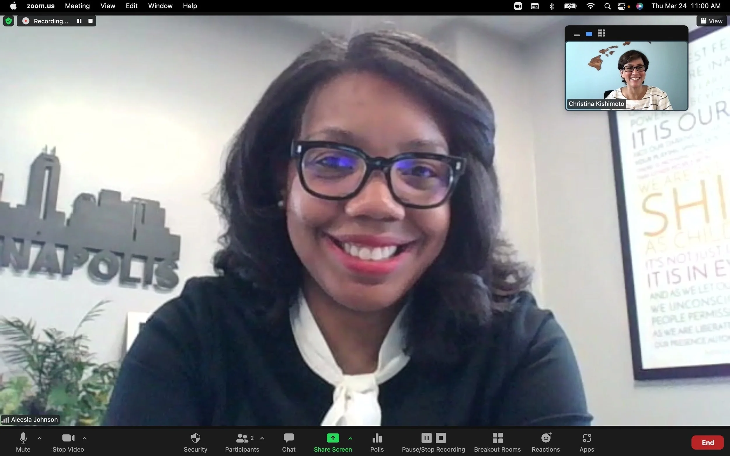 A CONVERSATION WITH DR. Aleesia Johnson, SUPERINTENDENT OF Indianapolis ...