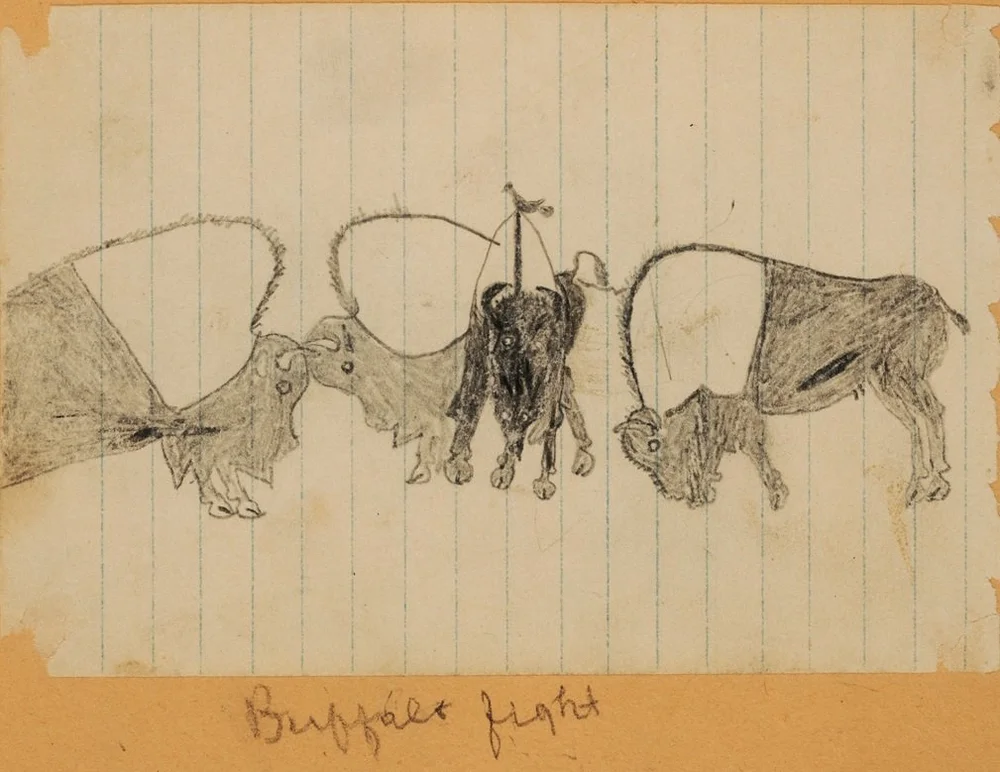 Mary Colter’s Collection of Lakota Ledger Drawings — THE ARCHITECTRESS