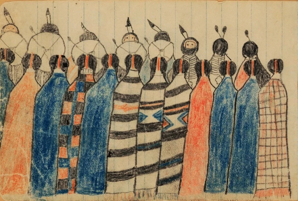 Mary Colter’s Collection of Lakota Ledger Drawings — THE ARCHITECTRESS