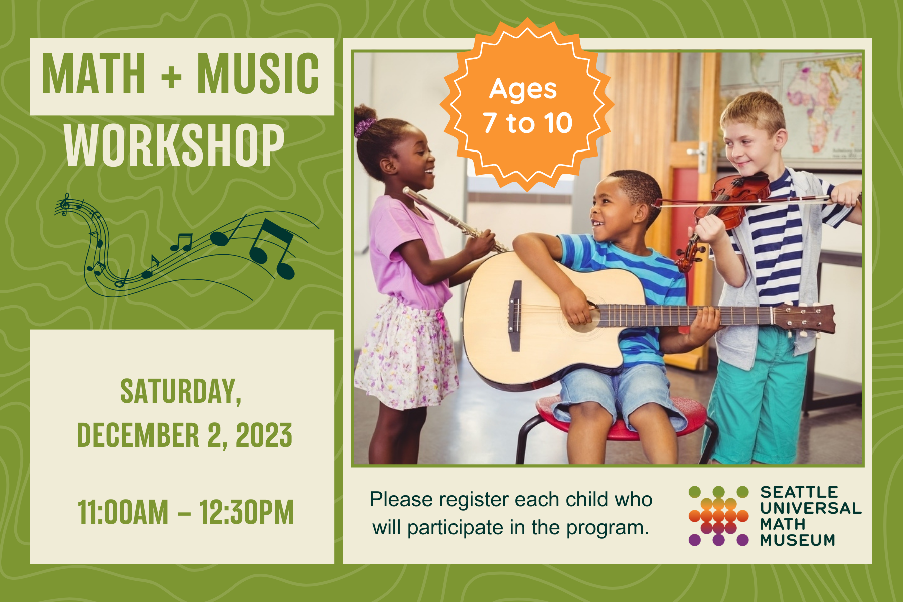 Events — Seattle Universal Math Museum