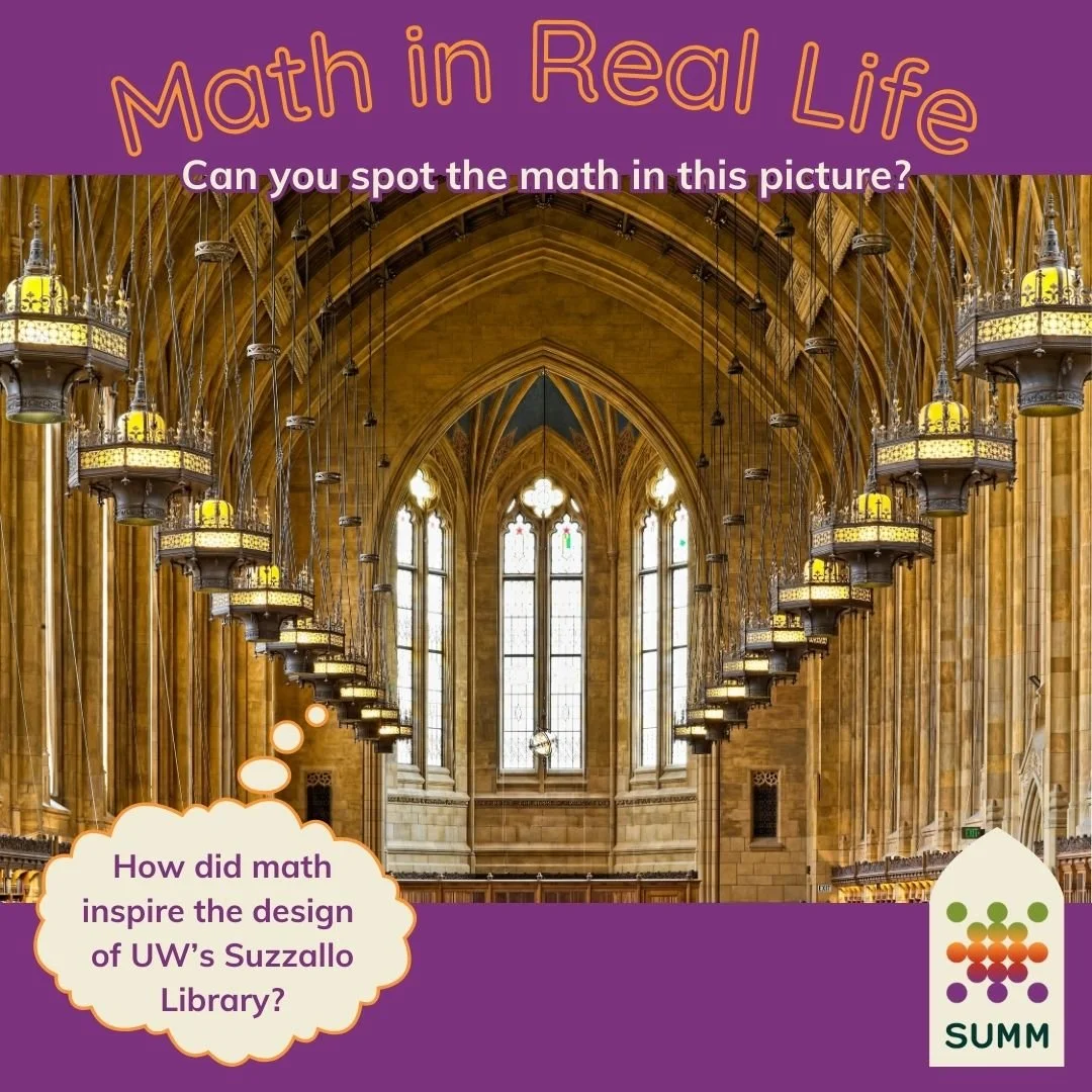 Math in… UW’s Suzzallo Library — Seattle Universal Math Museum