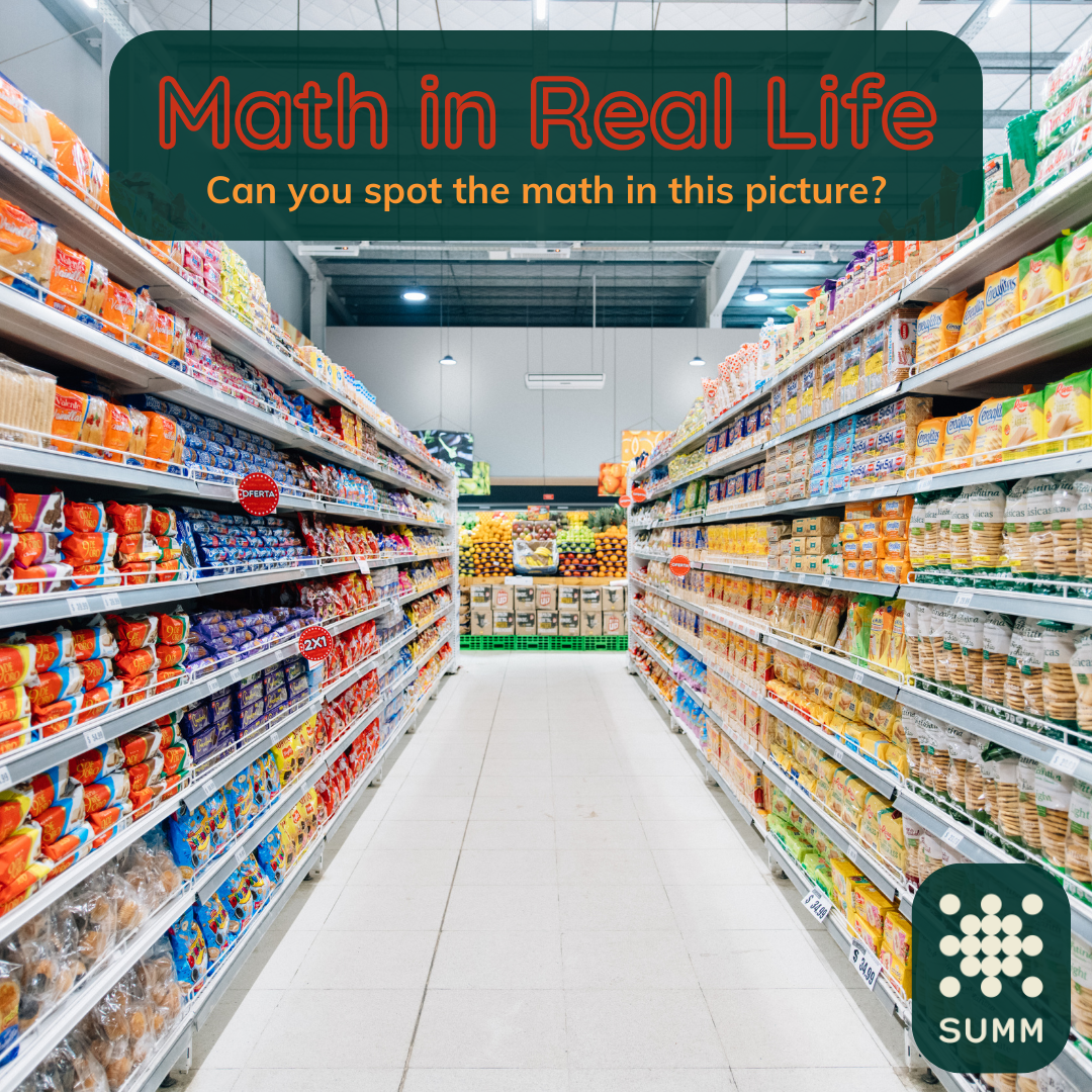 Math in… Grocery Shopping — Seattle Universal Math Museum