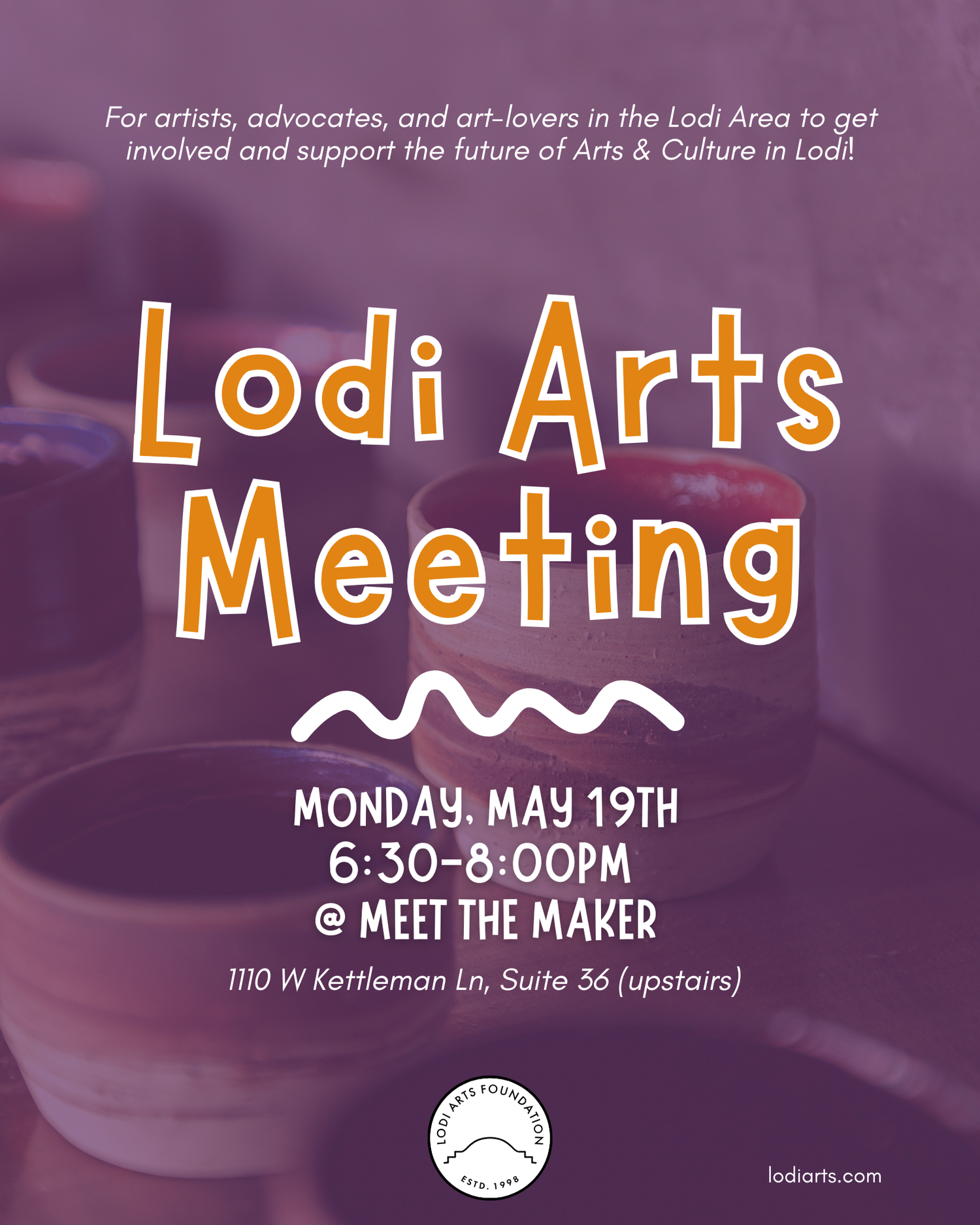 Event Calendar — Lodi Arts Foundation