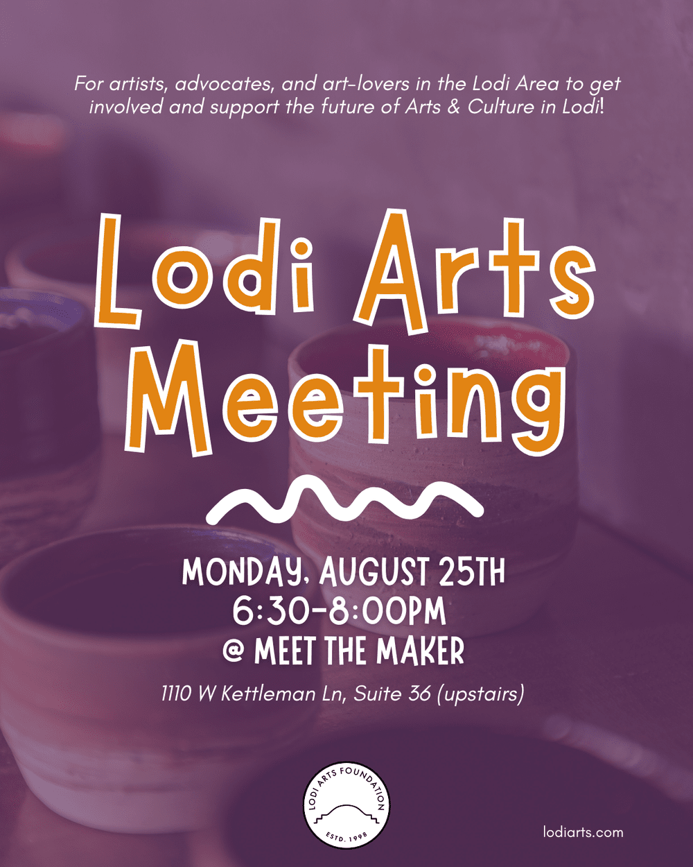 Event Calendar — Lodi Arts Foundation