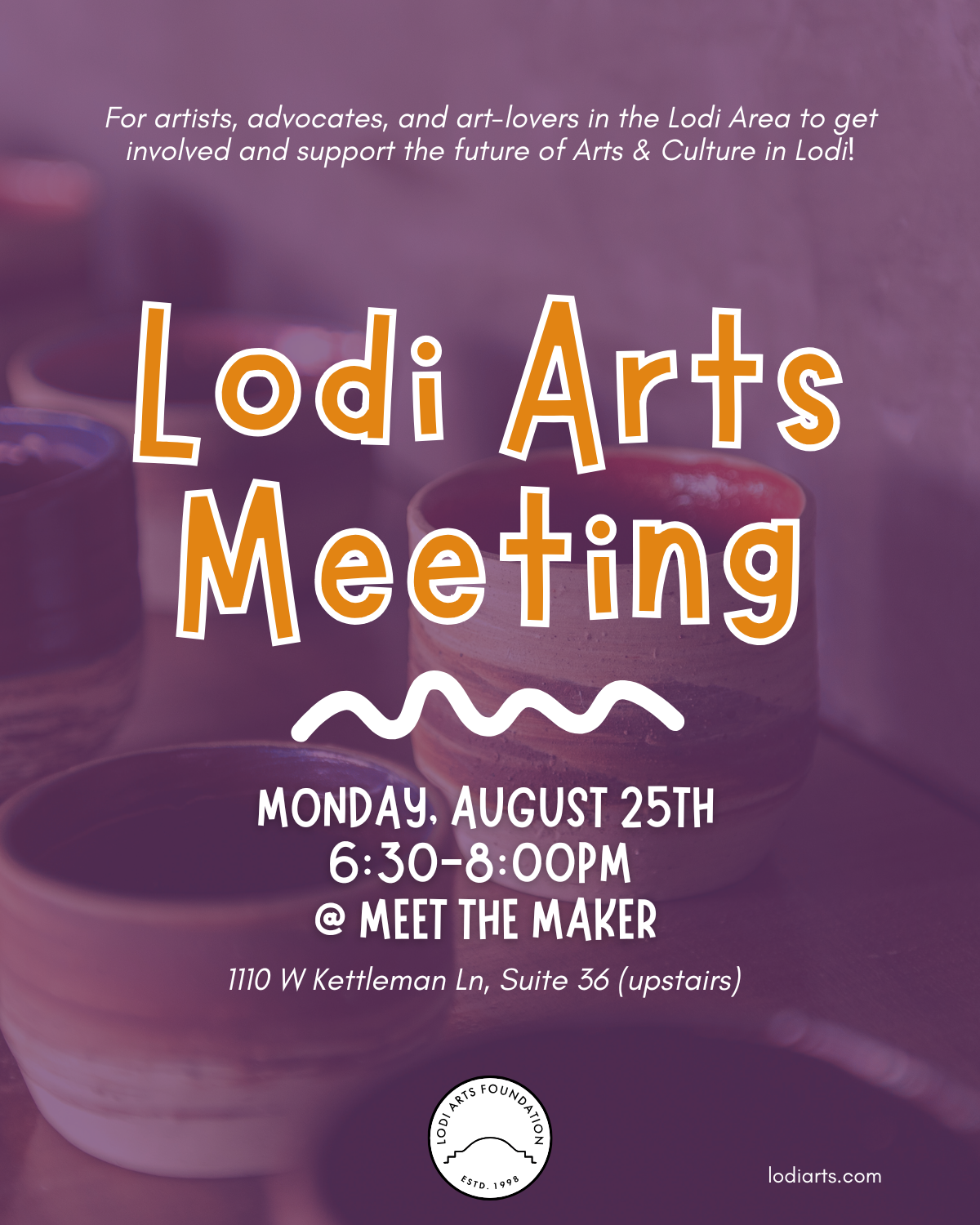 Event Calendar — Lodi Arts Foundation