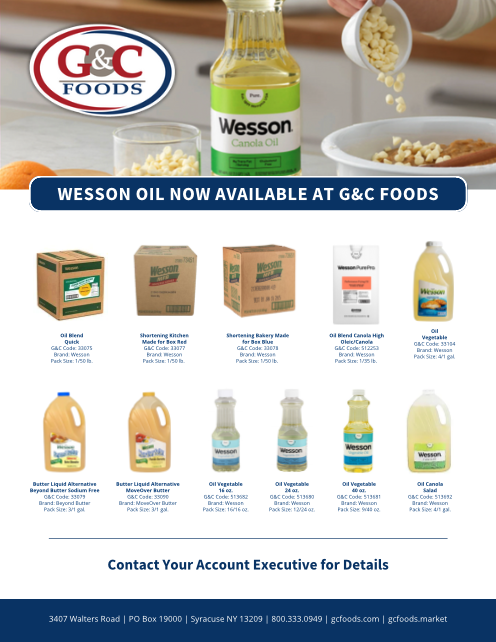 Catalogs & Brochures | G&C Foods