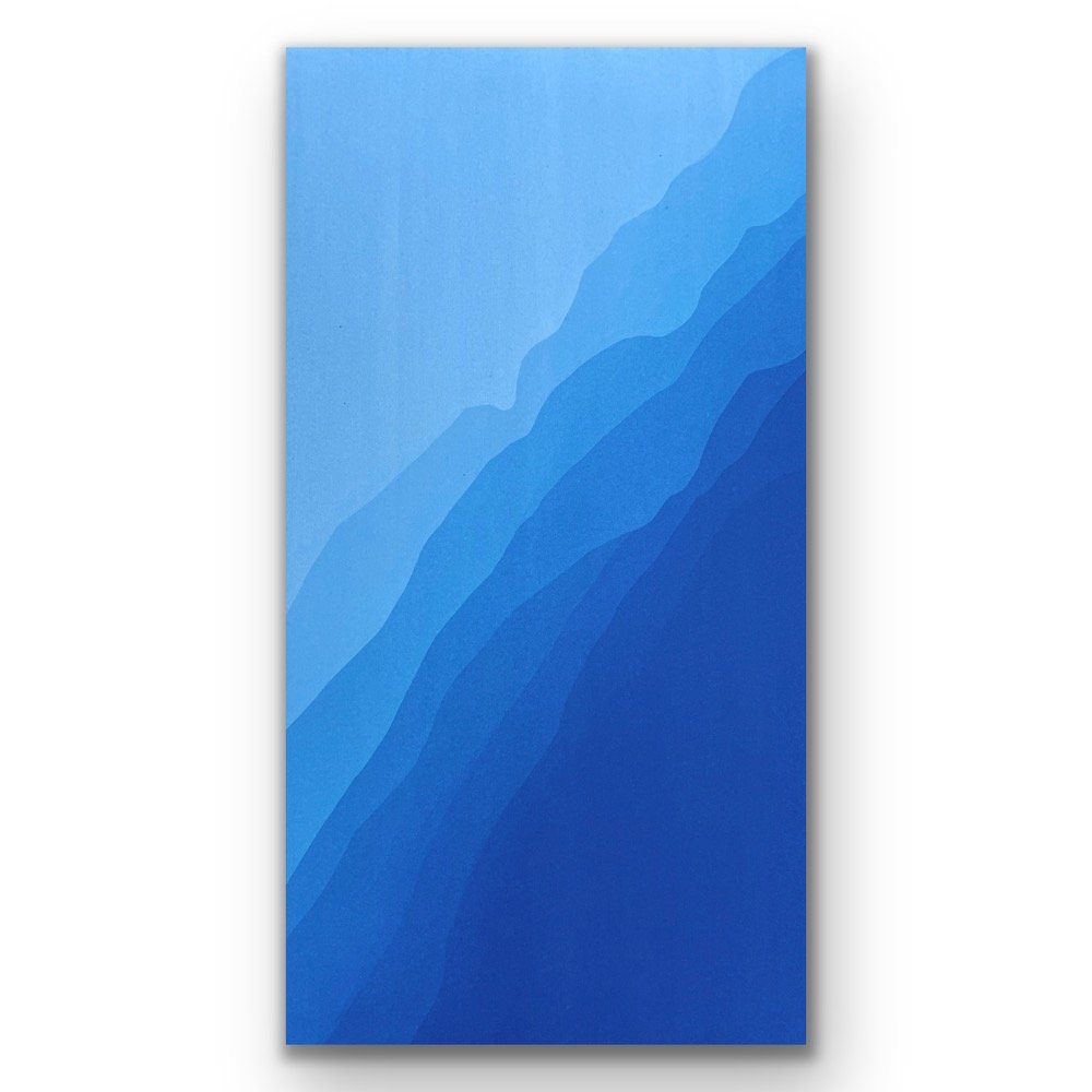 Abstract Cyanotypes on Paper — Christine So