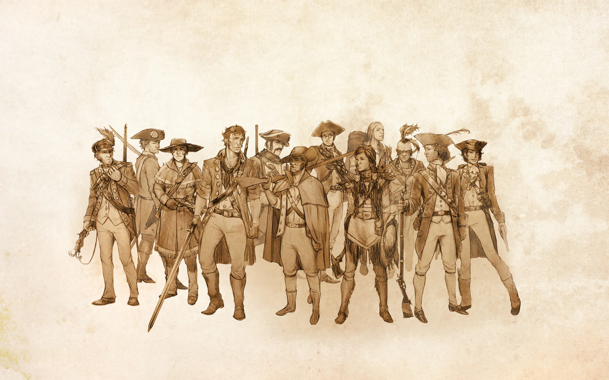 Characters — Nations & Cannons