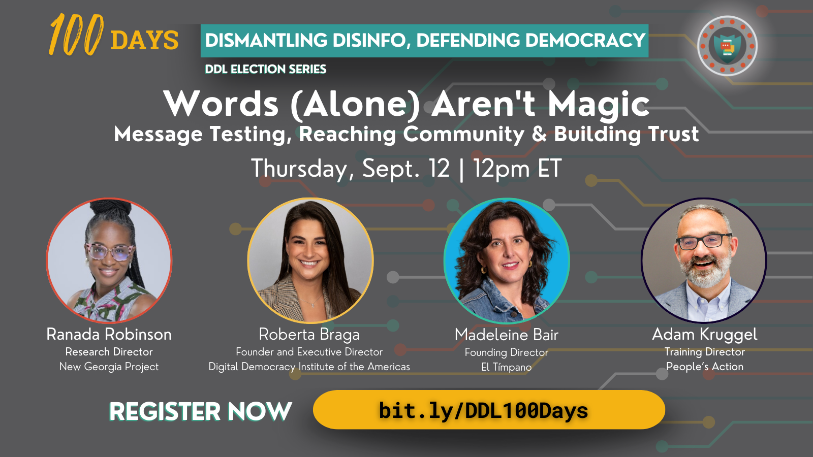 100 Days Election Panel Series — DISINFO DEFENSE LEAGUE