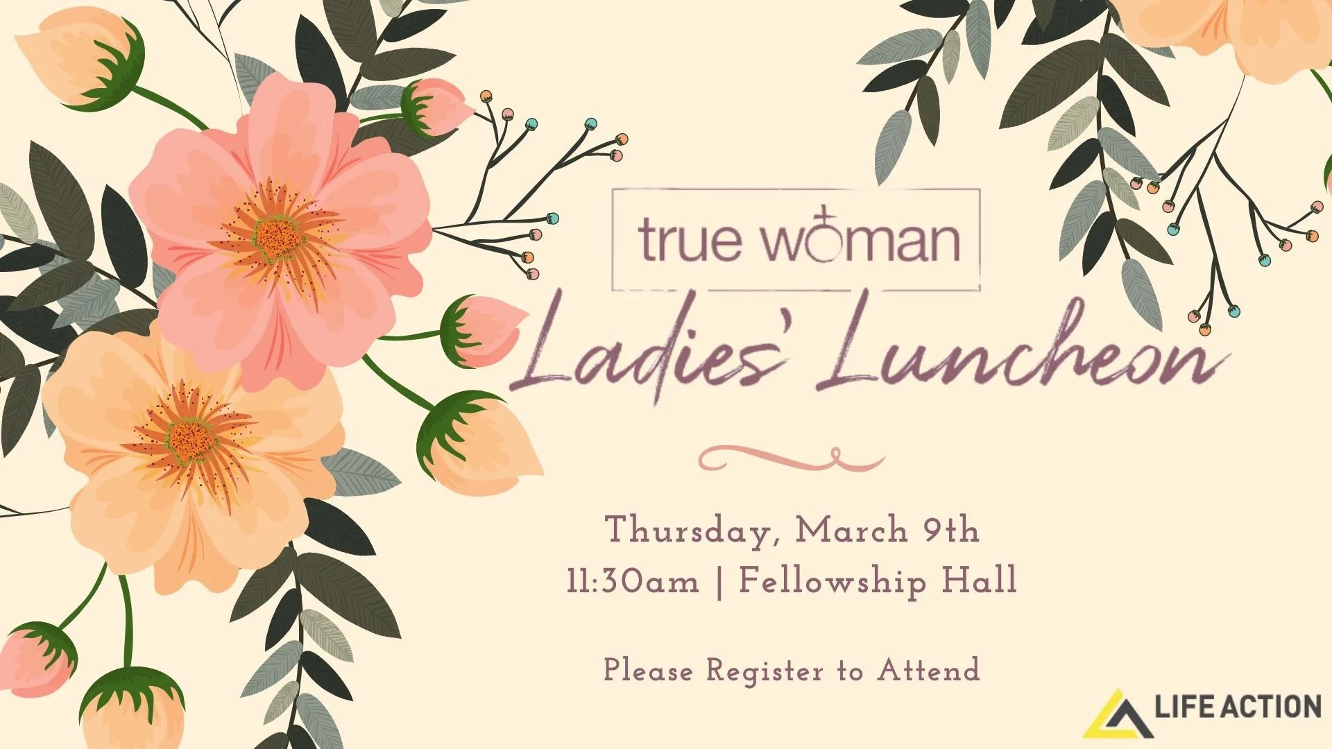Life Action - Ladies Luncheon — Keystone Church
