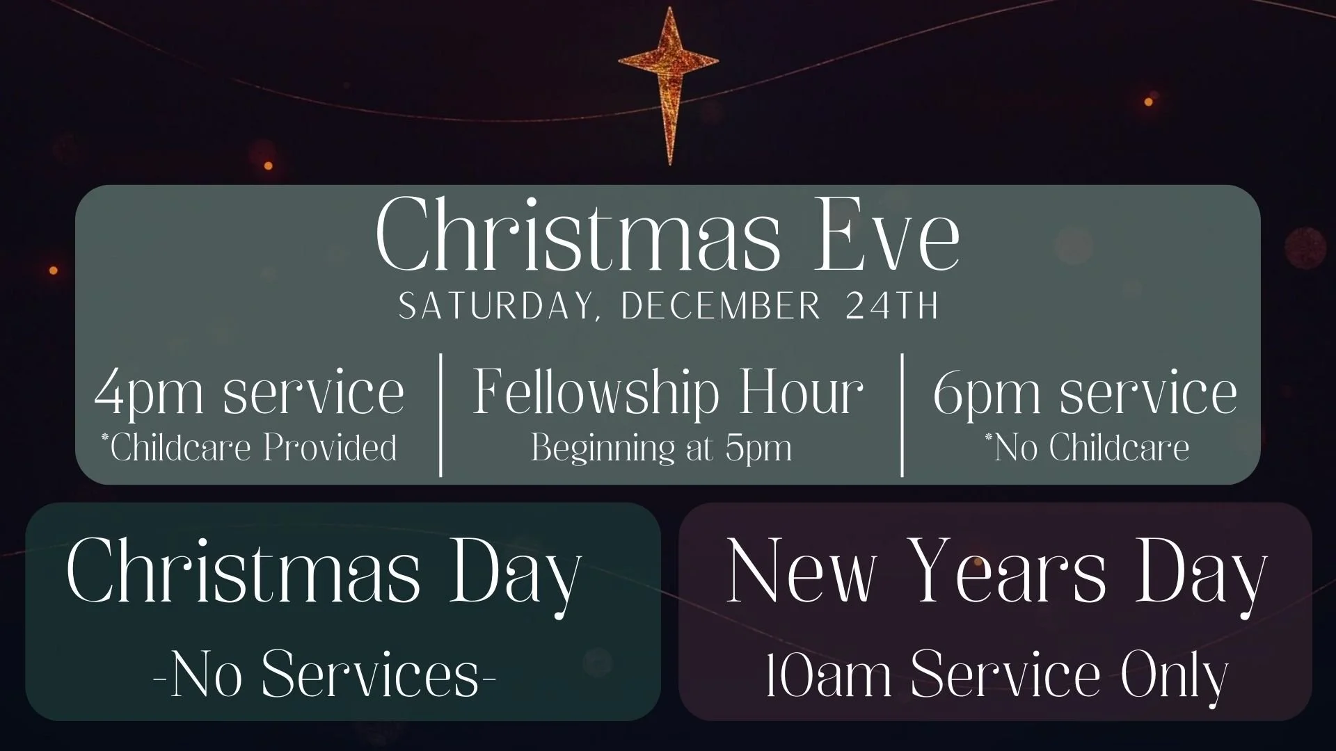 Christmas Eve Service — Keystone Church