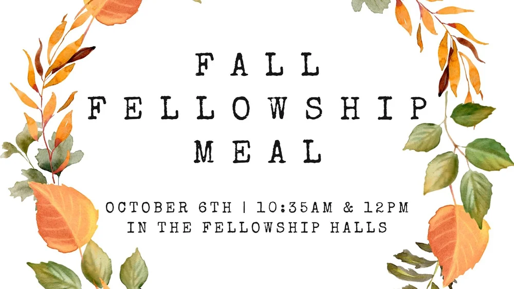 Fall Fellowship Meal — Keystone Church