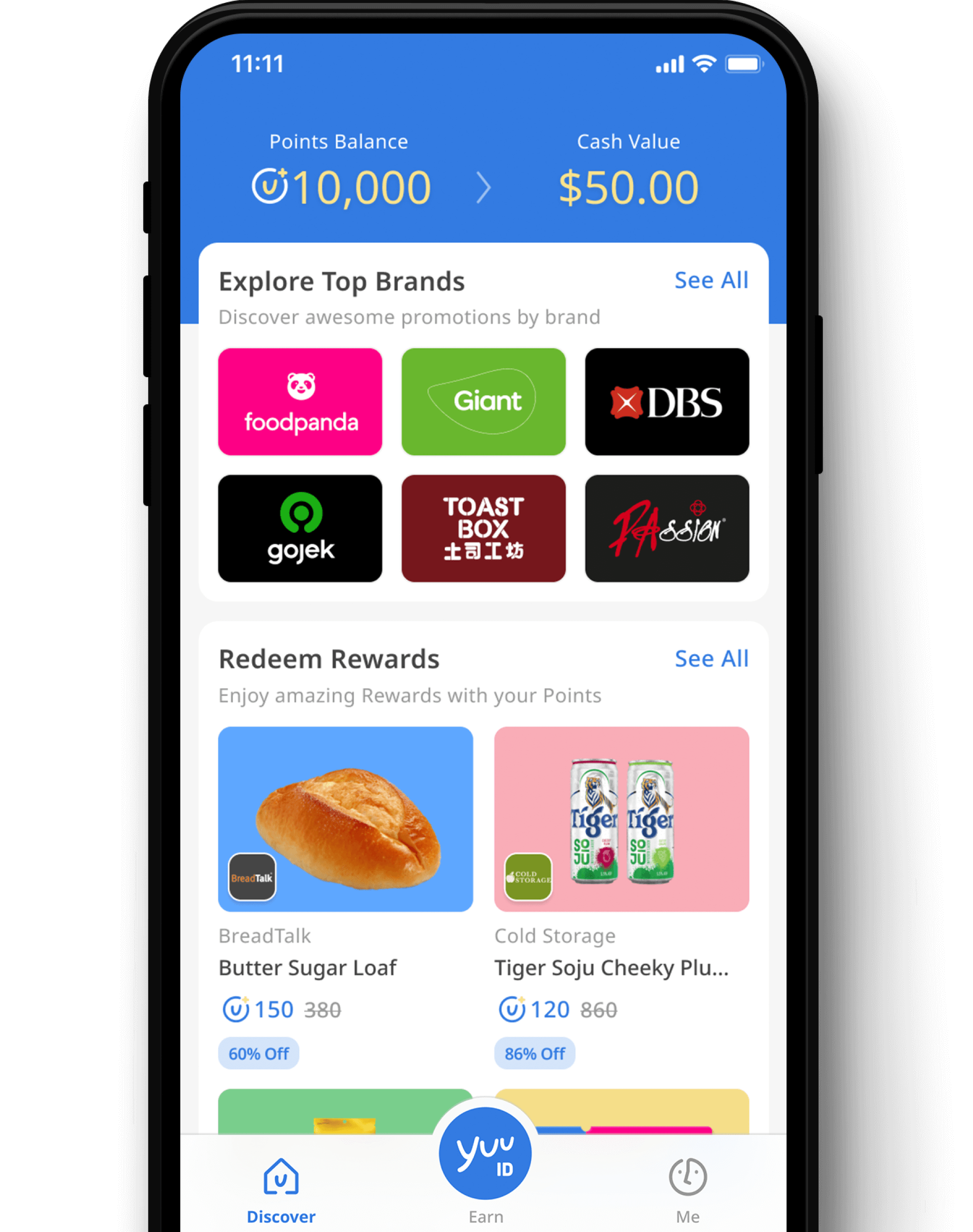 Download App — yuu Rewards Club