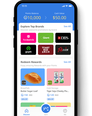 Download App — yuu Rewards Club