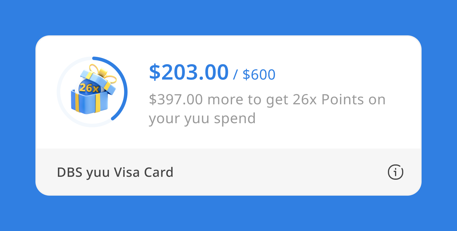 [New] DBS Progress Tracker — yuu Rewards Club
