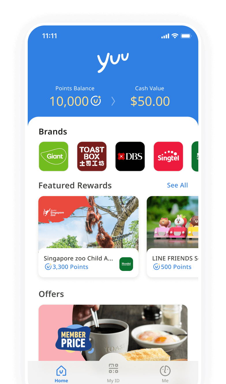 Download App — yuu Rewards Club