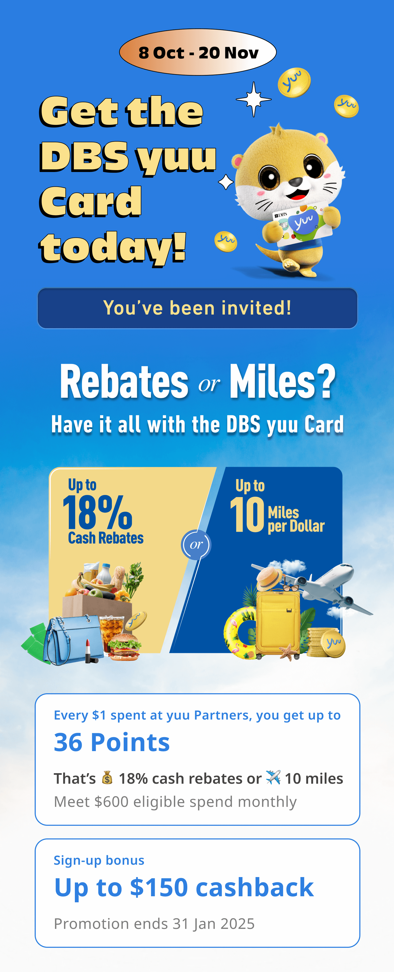 Claim $10 for you and your friend — yuu Rewards Club