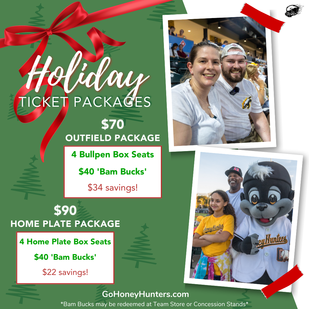 Holiday Ticket Packages — Gastonia Honey Hunters