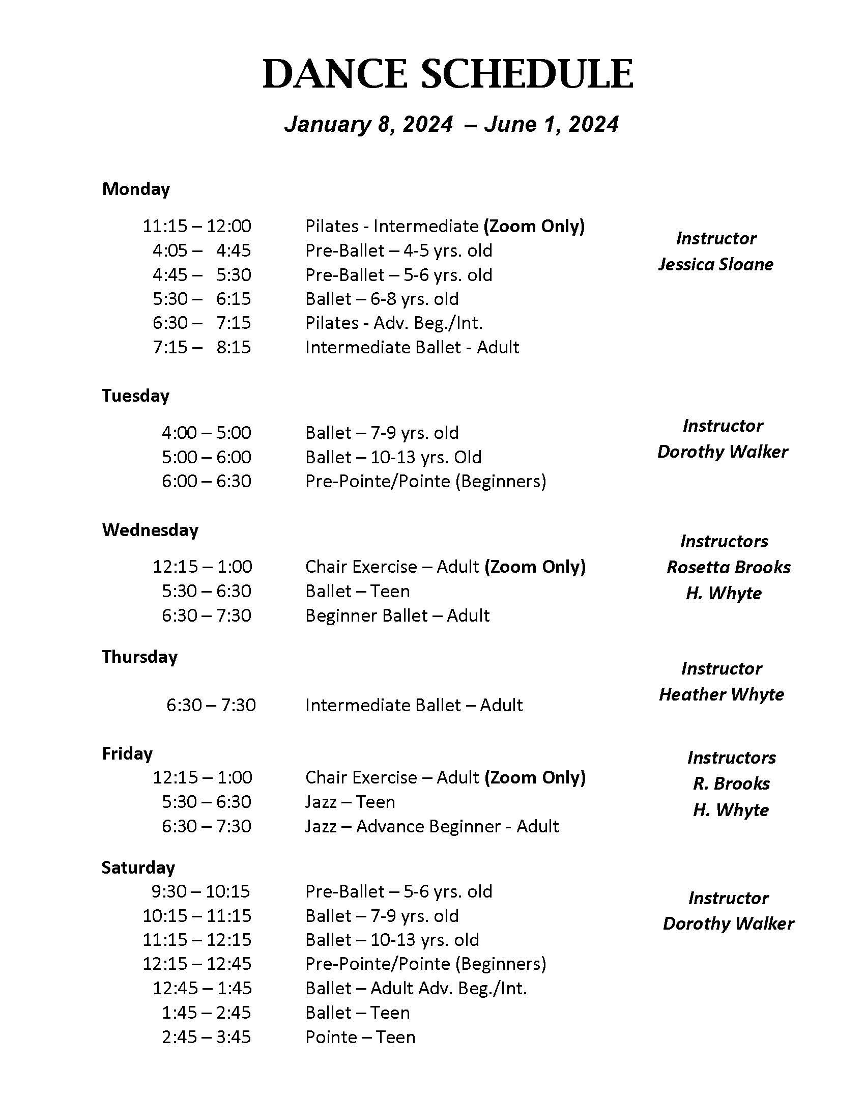 St. Mark's Dance Studio