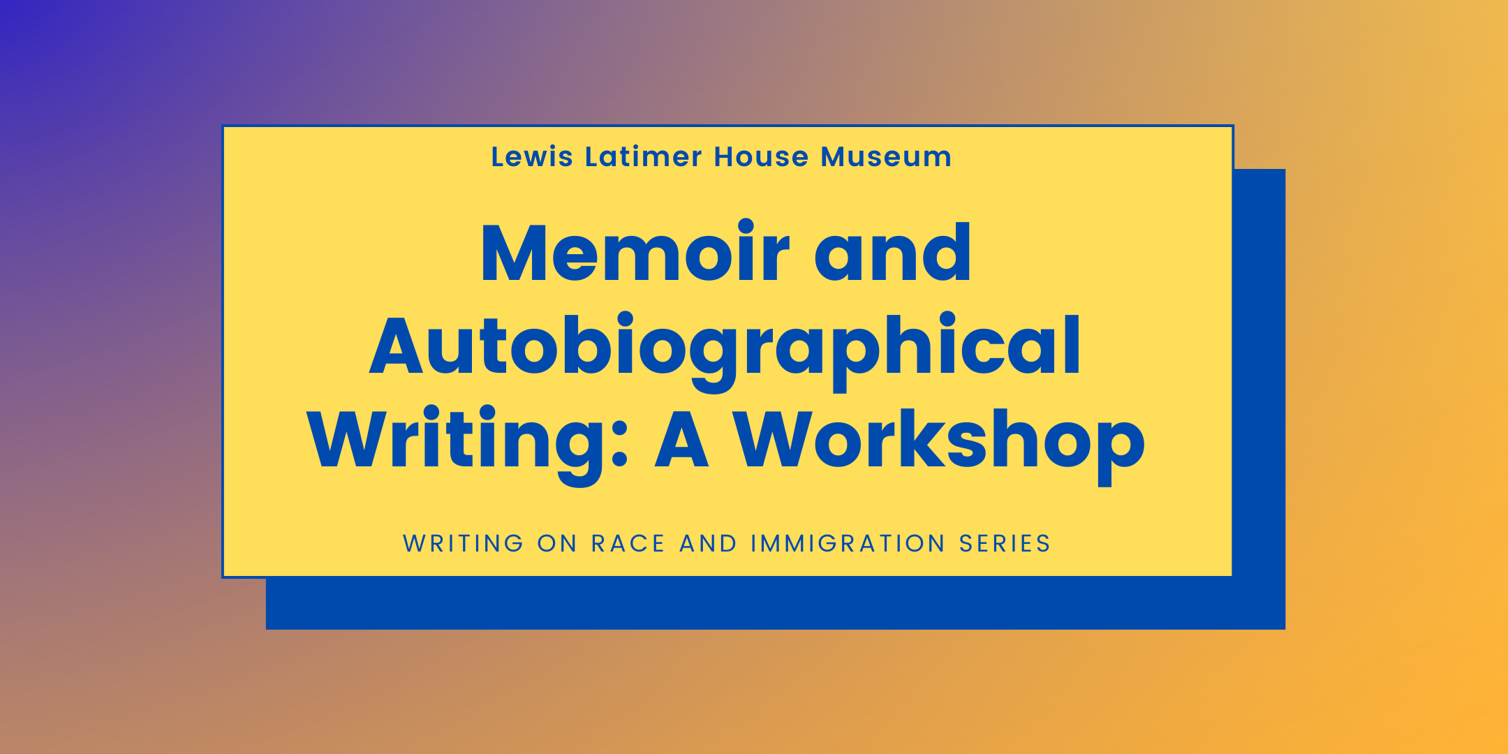 Education Programs for Adults — Lewis Latimer House Museum