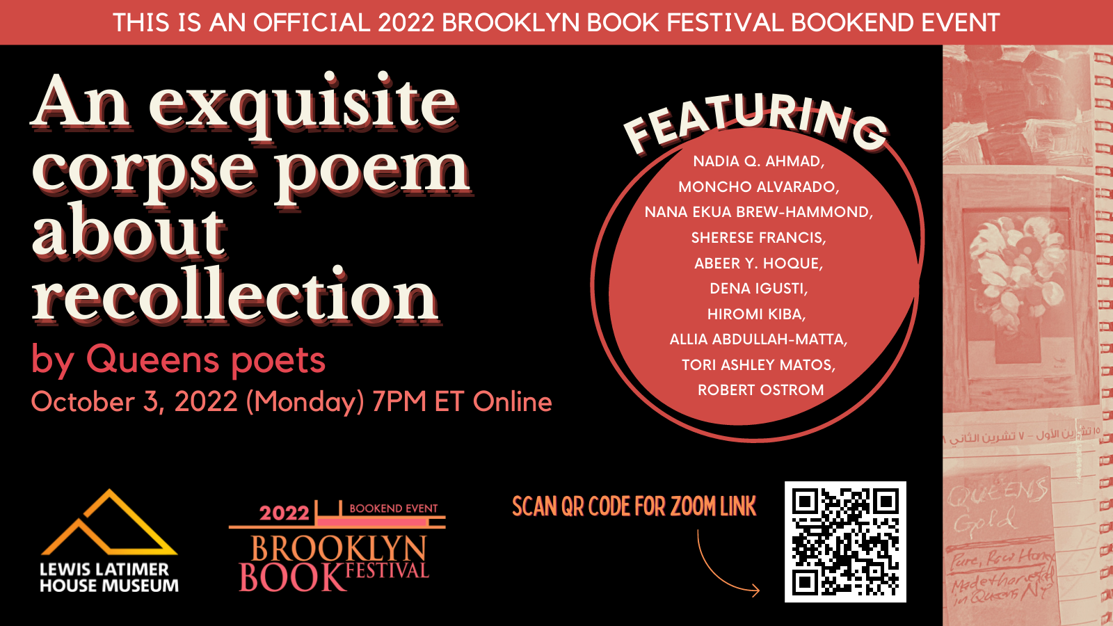 An exquisite corpse poem about recollection by Queens poets — Lewis ...