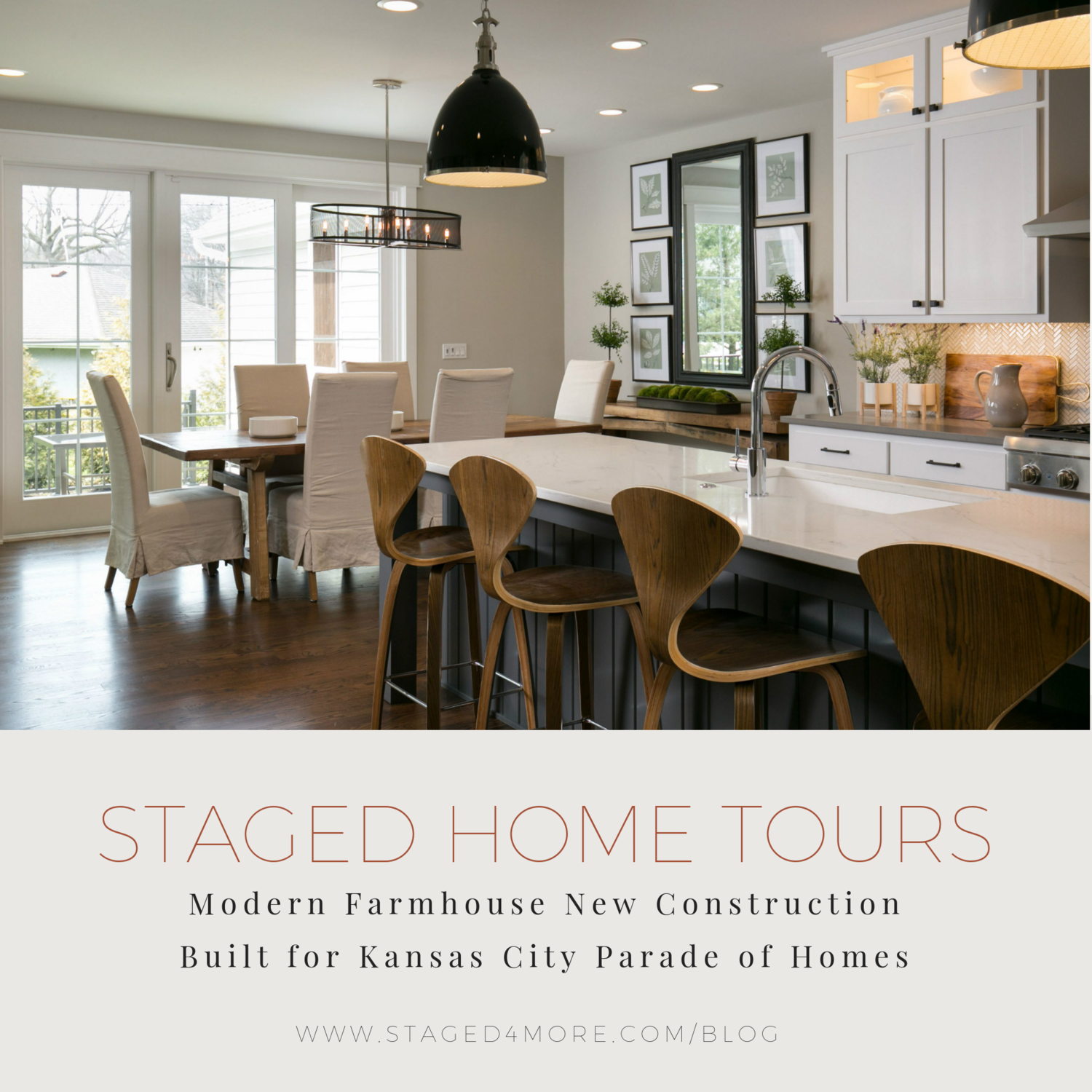 Staged Home Tour: Modern Farmhouse New Construction — Staged4more