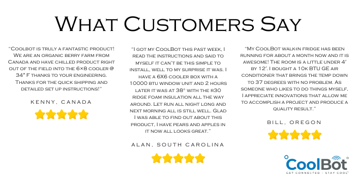 CoolBot Refrigeration Needs At A Fraction Of The Cost! — Heartway Farms