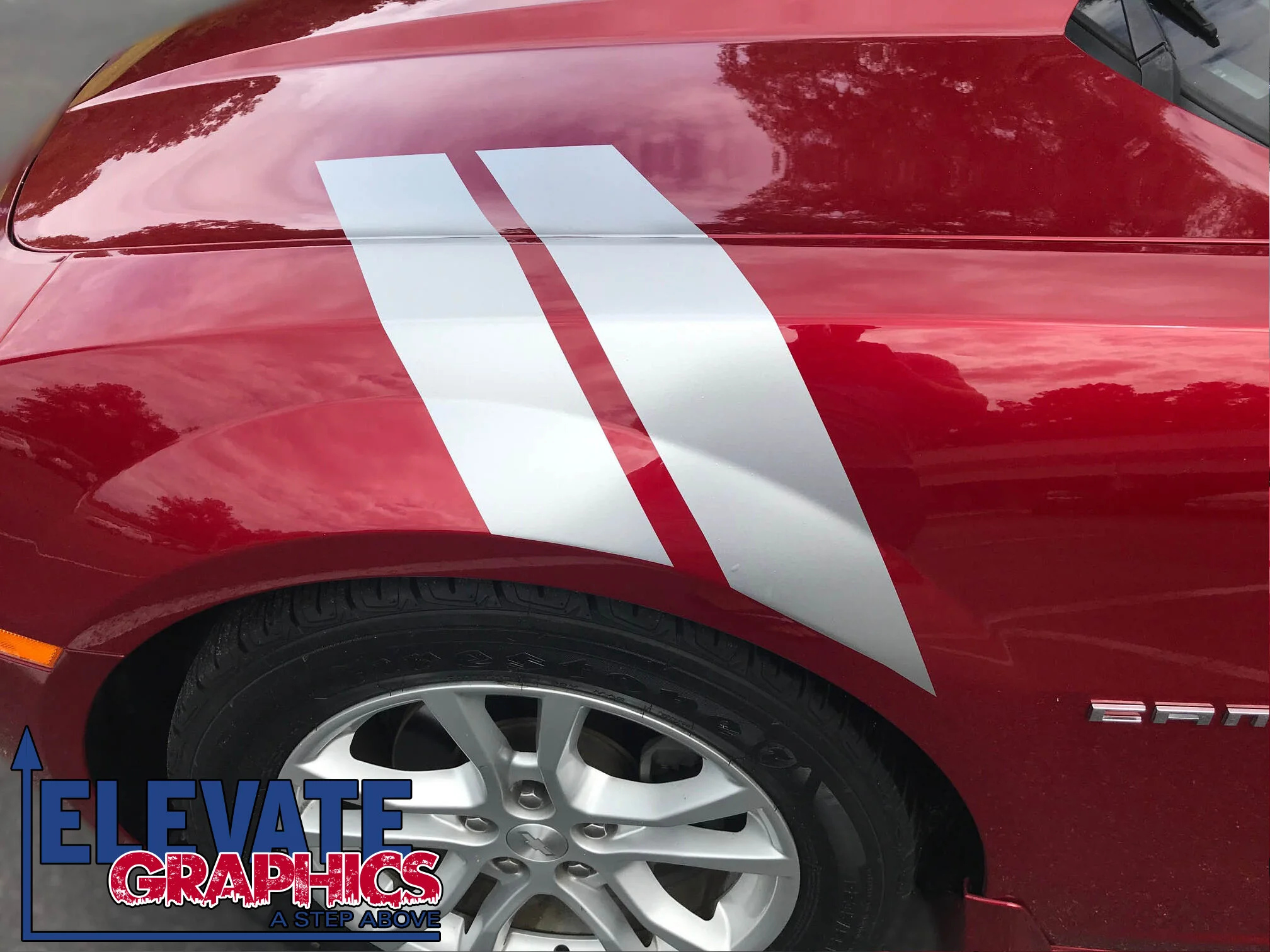 Chevy Camaro Vinyl Stirpes, 3m Graphics, Auto Decals, 2010-2015 ...