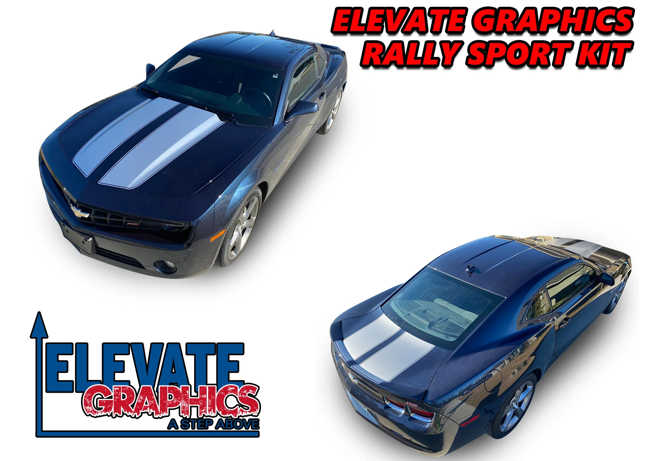 Chevy Camaro Vinyl Stirpes, 3m Graphics, Auto Decals, 2010-2015 ...